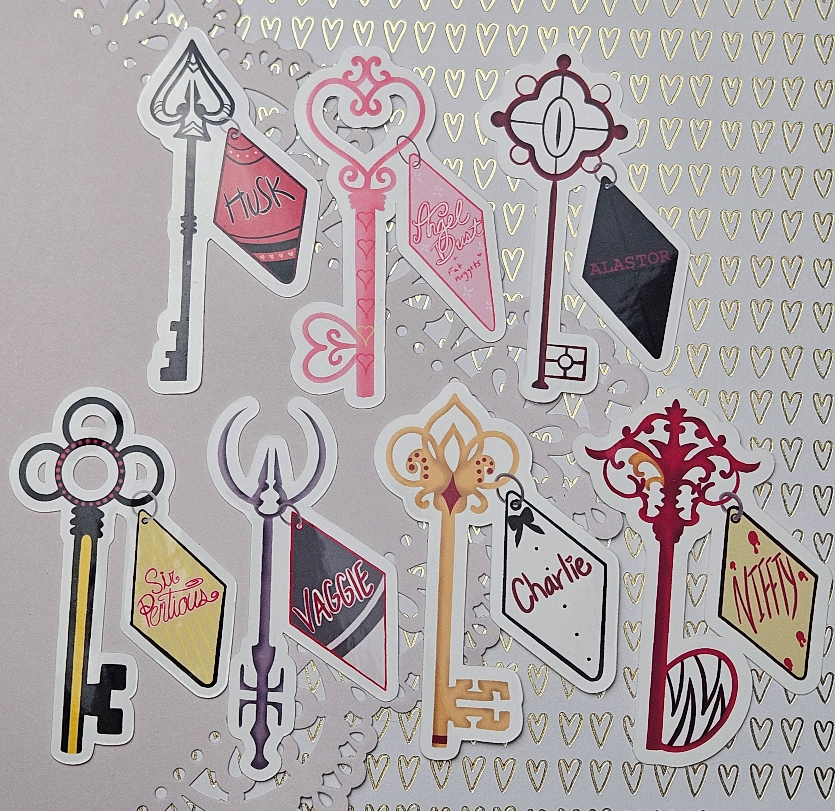 Alastor Key Sticker - Etsy