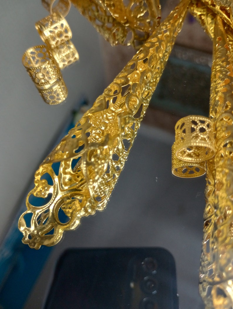 Gold Finger Claws, Dragon Claws, Finger Armour, Gold Fingertips ...