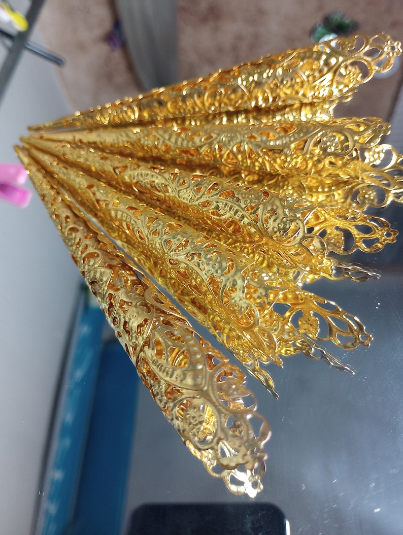 Gold Finger Claws, Dragon Claws, Finger Armour, Thai Fingertips ...