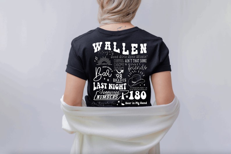 Morgan Wallen Graphic Tee: One Thing at A Time Album, Country Music - Etsy