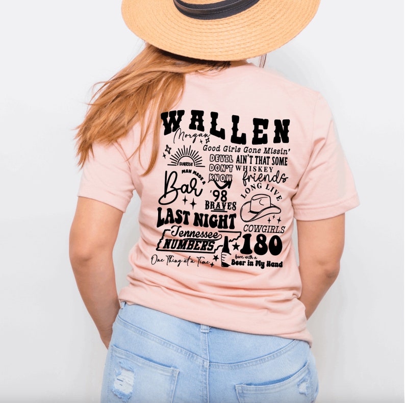 Morgan Wallen Graphic Tee: One Thing at A Time Album, Country Music - Etsy