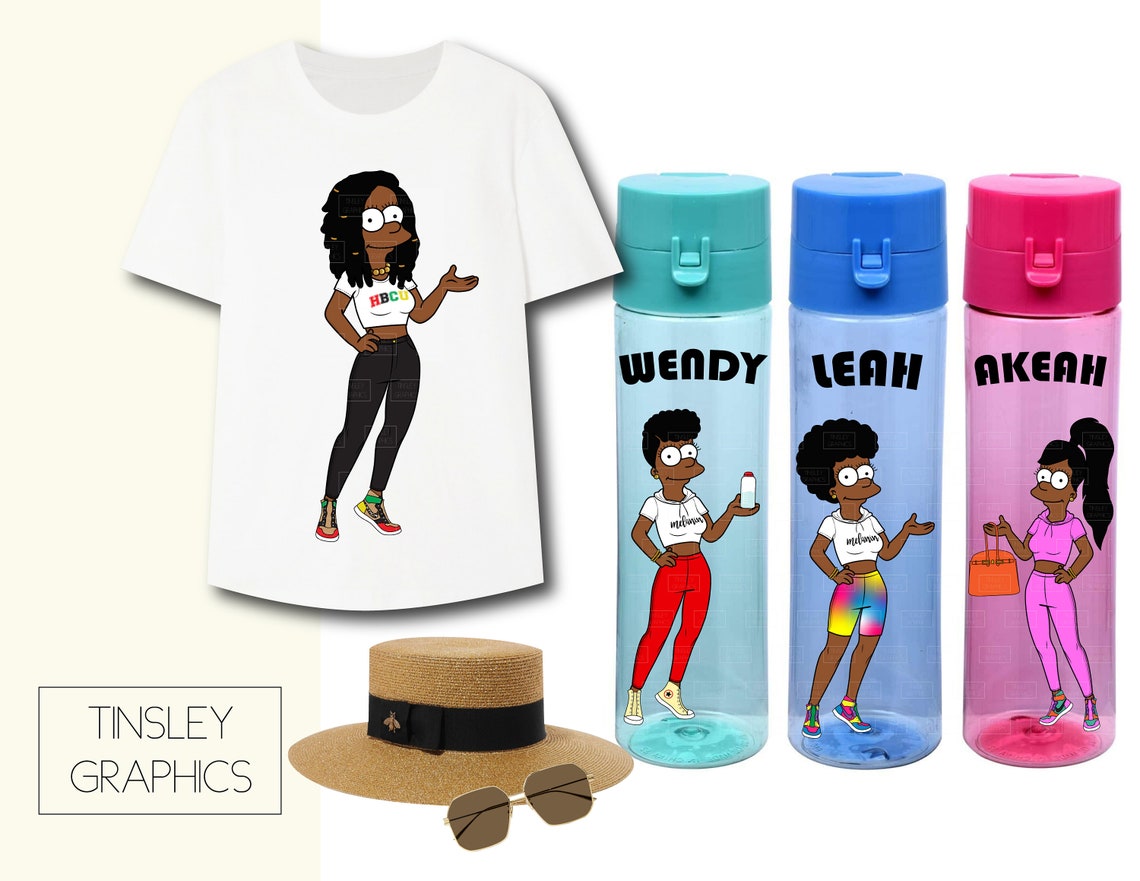 MY SISTAH FRIEND 7 // African American Png Natural Hair Png - Etsy