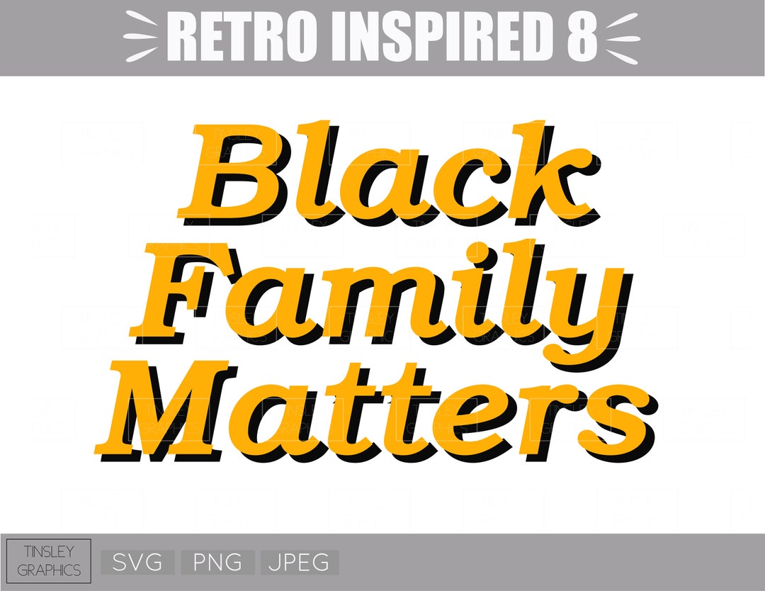 FAMILY MATTERS RETRO 8 // Retro Svg, Family Reunion Svg, Svg Files for ...