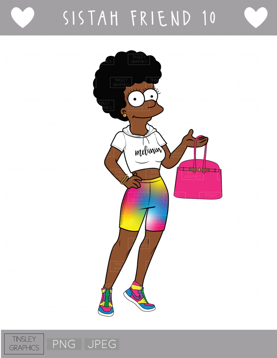 MY SISTAH FRIEND 10 // Afro-Américain Png Cheveux Naturels - Etsy France