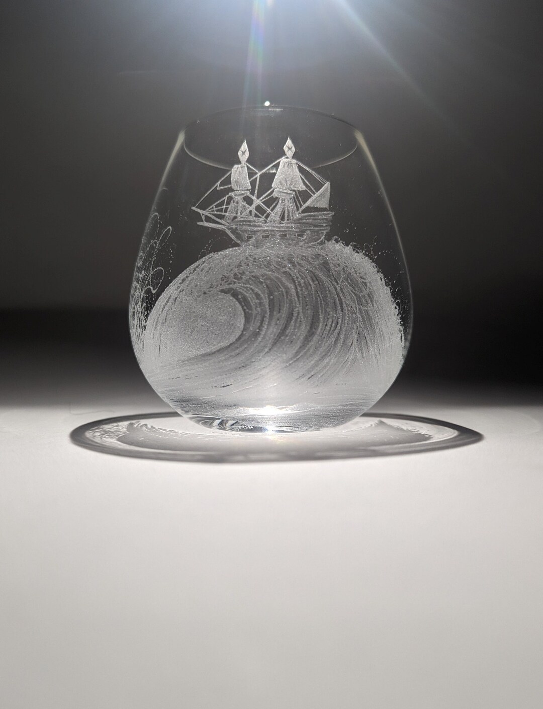 Mayflower Whisky Glass - the Mayflower - Surfing - Mayflower Gifts ...