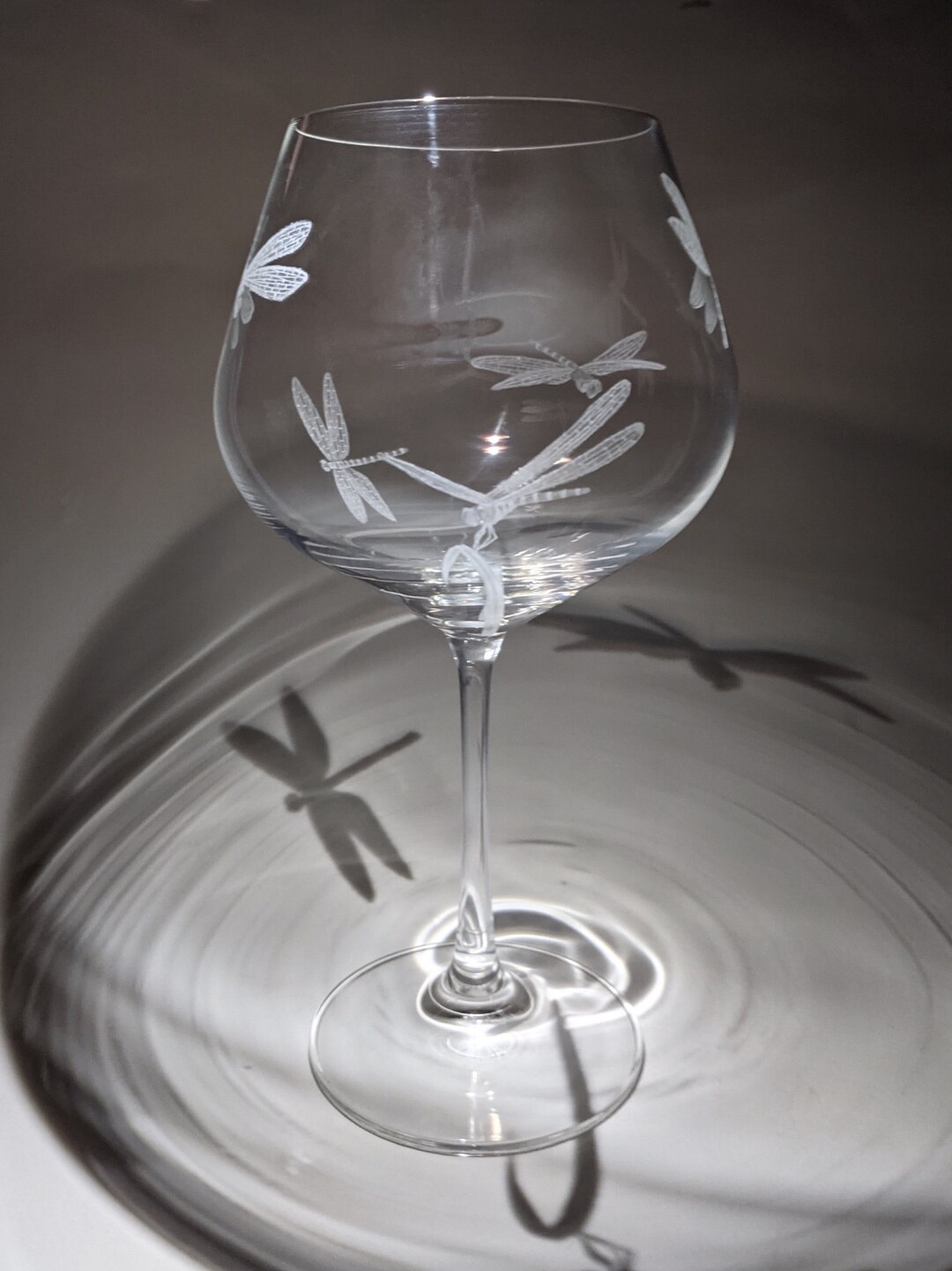 Dragonfly Gin Glass - Dragonfly Glass - Dragonflies - Dragonfly Gift ...