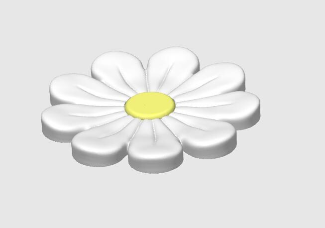 Daisy Lid Topper: 3D Print STL & 3MF File Cup Toppers (digital Download ...