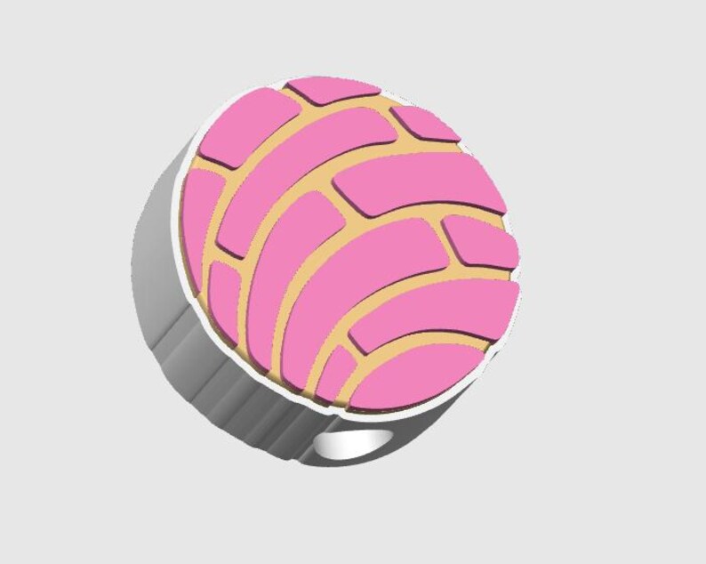 Circle Concha Straw Topper 3D Print File (STL & 3MF Digital Download ...