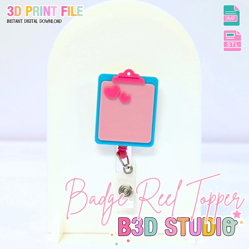 3d Print Badge Reels - Etsy