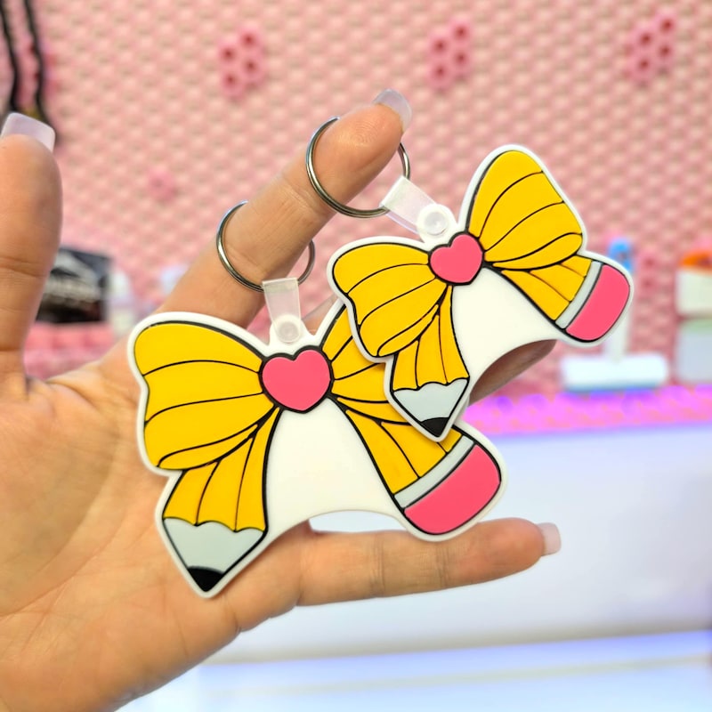 3d Printed Bag Tag Bow - Etsy