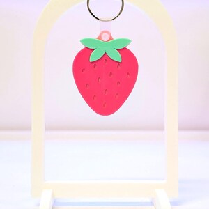 Strawberry NFC Keychain - STL, 3MF Files (digital Download) - Etsy