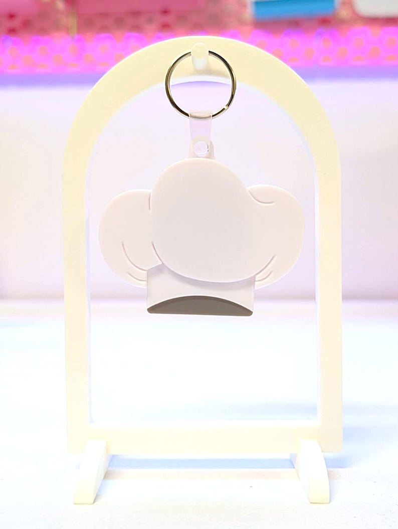 Chef Hat NFC Keychain STL/3MF Digital File Download - Etsy