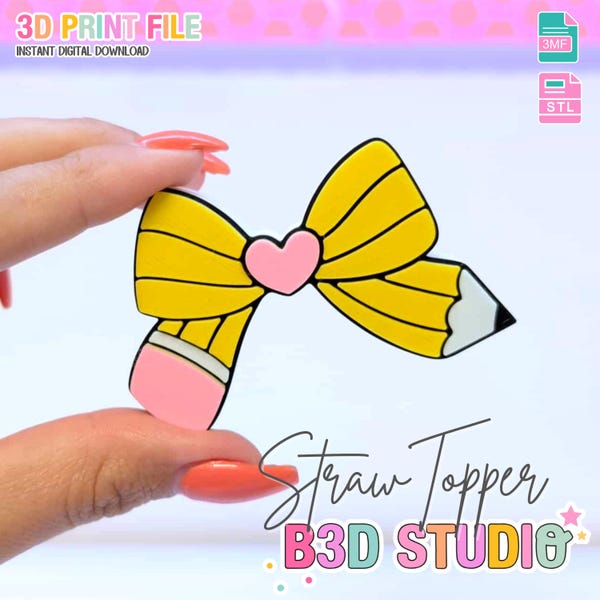 Pencil Topper - Etsy