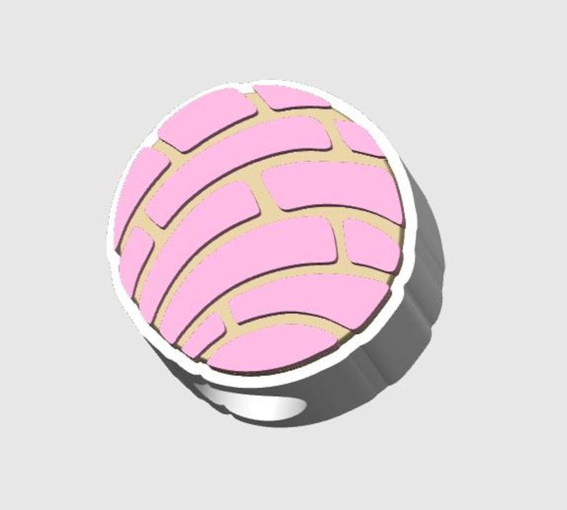 Circle Concha Straw Topper 3D Print File (STL & 3MF Digital Download ...