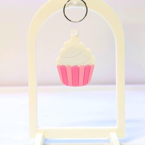 Cupcake NFC Keychain 3D Print File: Bakery Tag (STL/3MF Digital ...