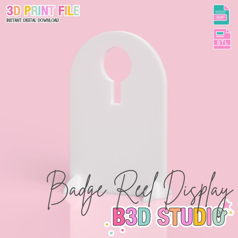 3d Print Nurse Badge Reel - Etsy