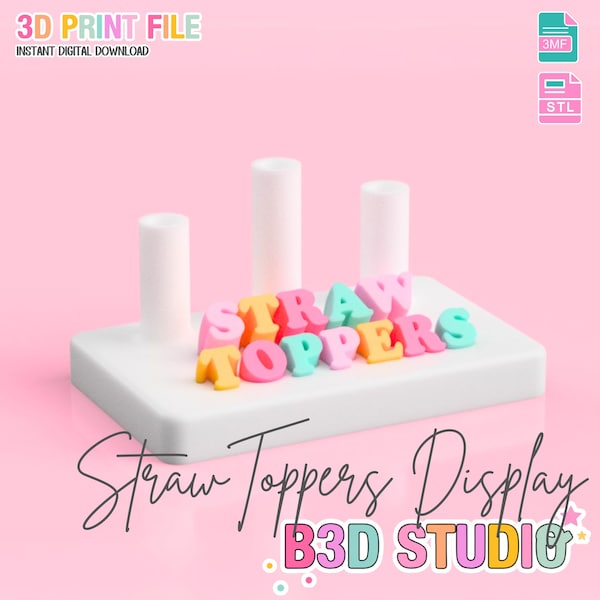Straw Toppers - Etsy