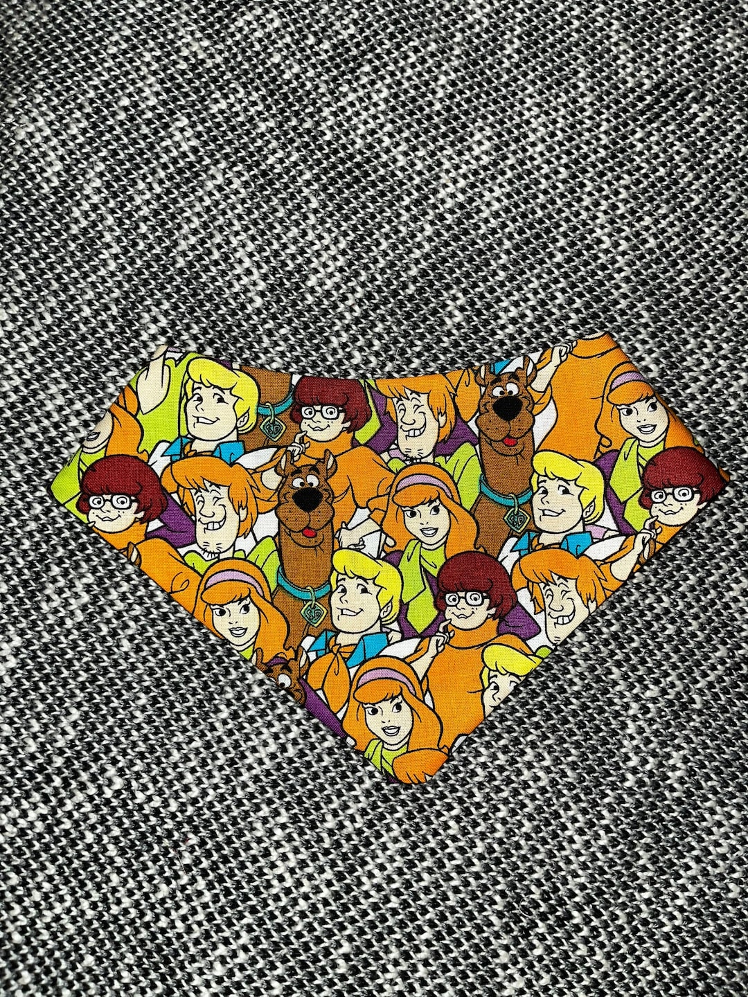 Scooby-doo Handmade Collar Accessories Bandanas - Etsy