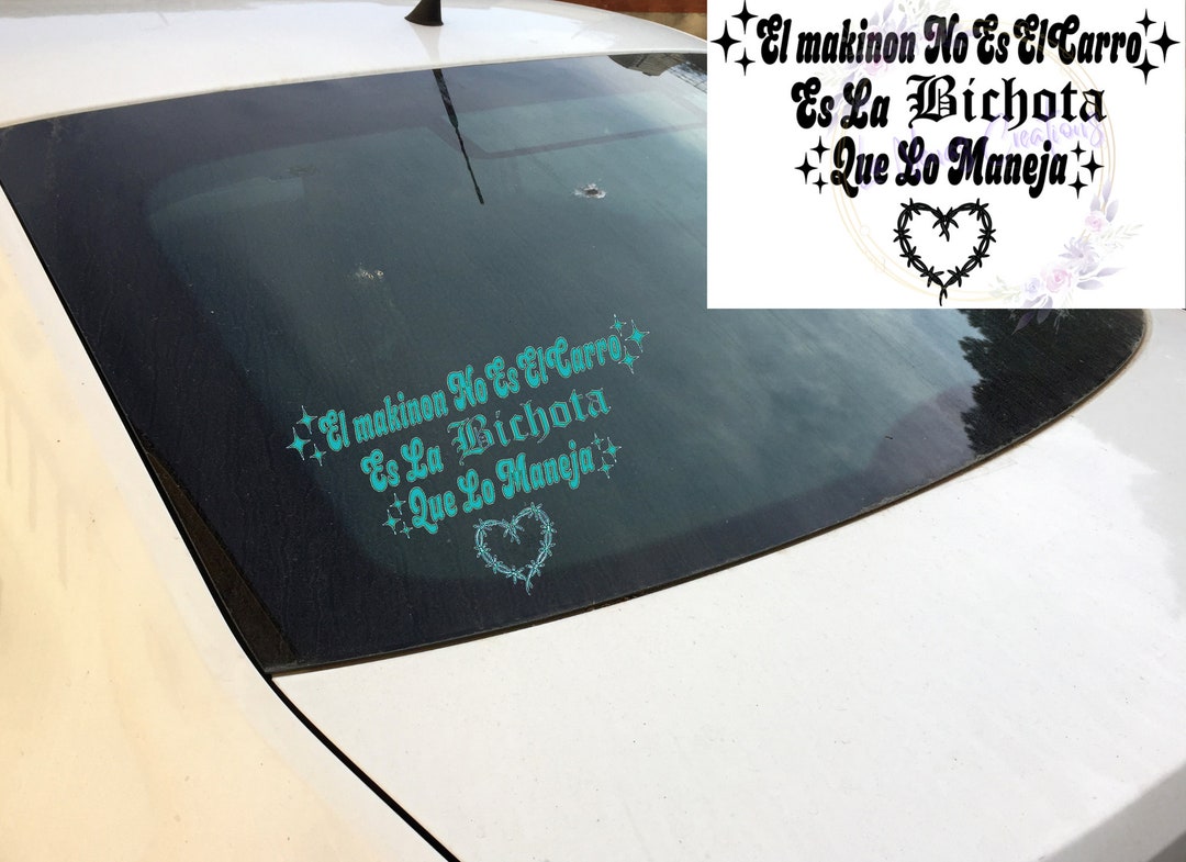 Bichota - El Makinon Vinyl Decal - Etsy