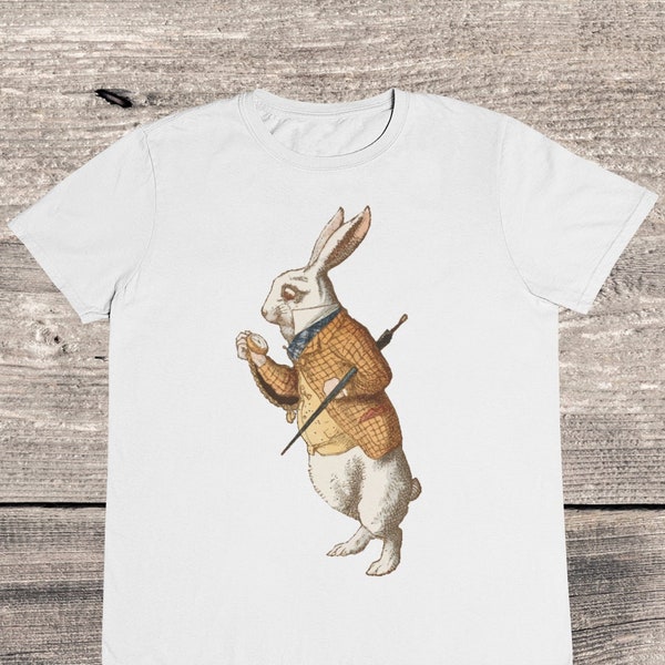 Follow the White Rabbit - Etsy
