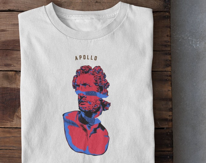 Neo Classic Apollo Sculpture T Shirt / Apollo Bust T Shirt / - Etsy