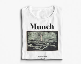 The Scream 1895 by Edvard Munch T Shirt Art Painting - Etsy