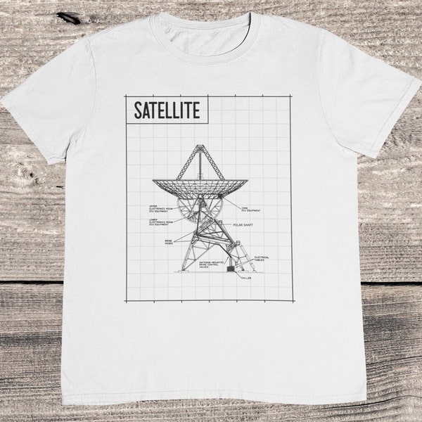 Satellite Blueprint - Etsy