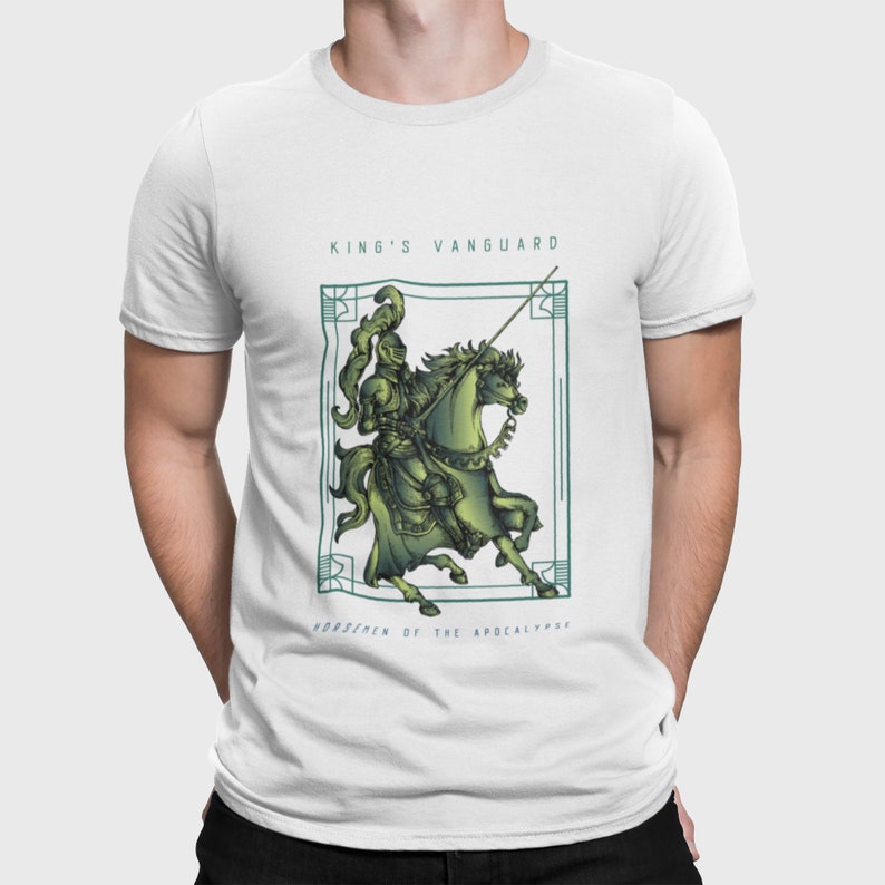 Knight Illustration T Shirt Kings Guards / Historical T Shirt - Etsy