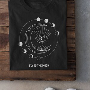 Moon Child T shirt Esoteric Alchemical Zodiac Astrology / | Etsy