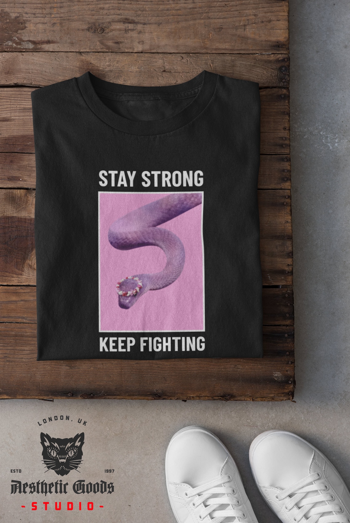 Stay Strong Keep Fighting T shirt / Motivation T shirts / Pink | Etsy