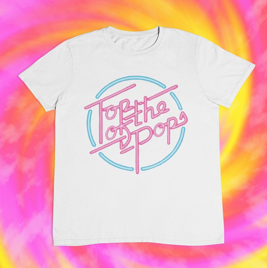 Top of the Pops T-shirt: Retro 80s Music TV - Etsy