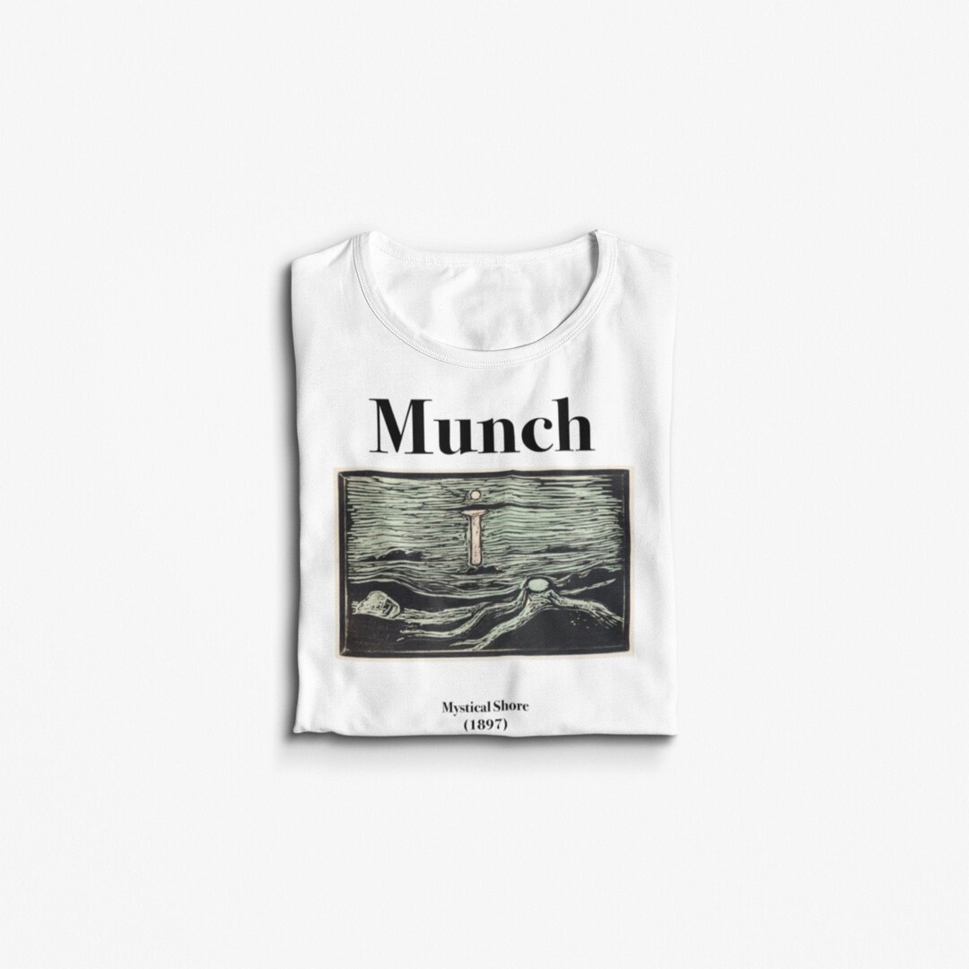 Mystical Shore (1897) by Edvard Munch T Shirt - the MET Museum - the ...