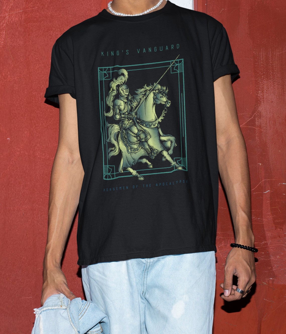 Knight Illustration T Shirt Kings Guards / Historical T Shirt | Etsy