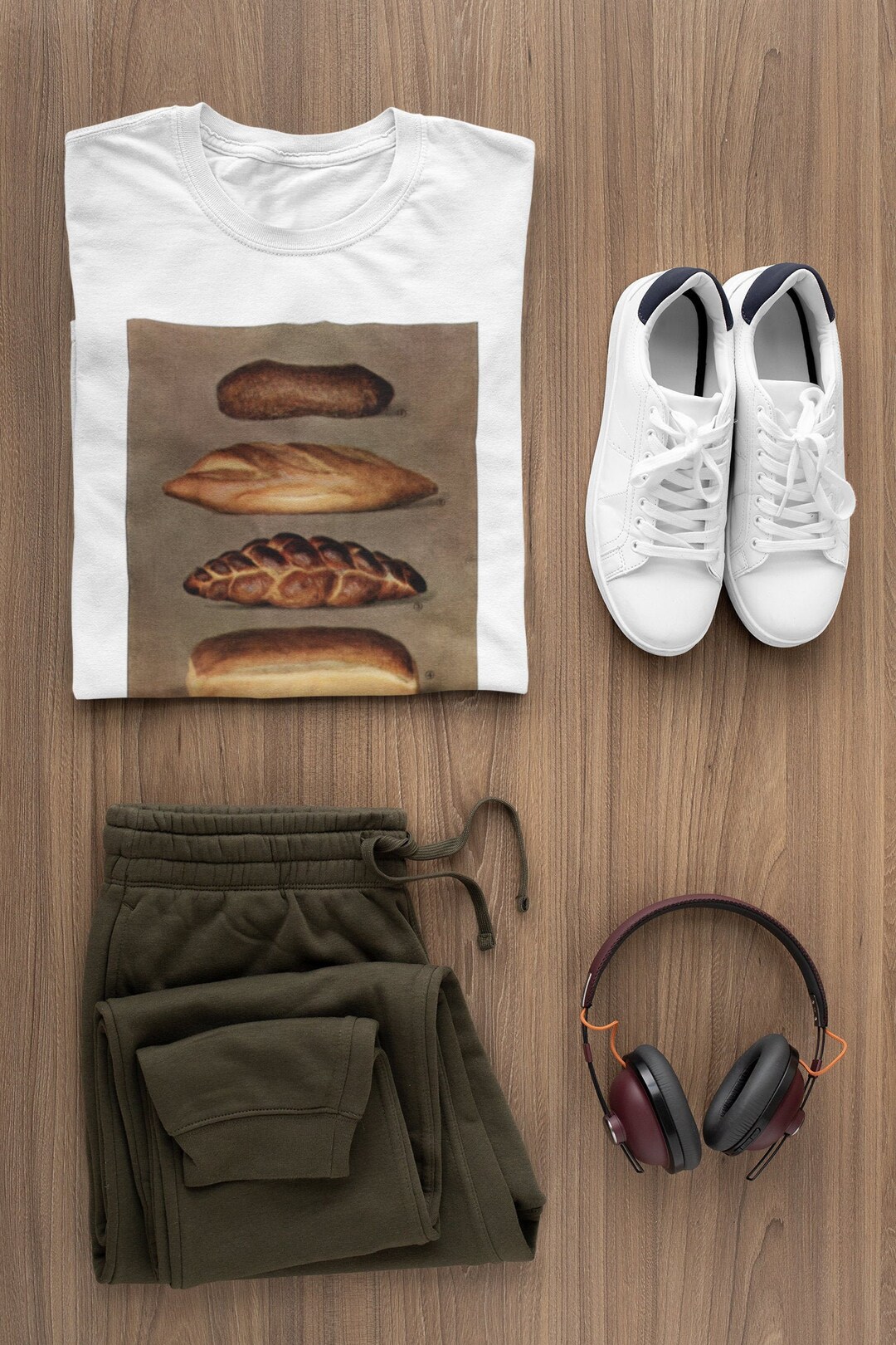 A Vintage Baked Bread Loaves T Shirt the Grocer's Encyclopedia / Bakery ...