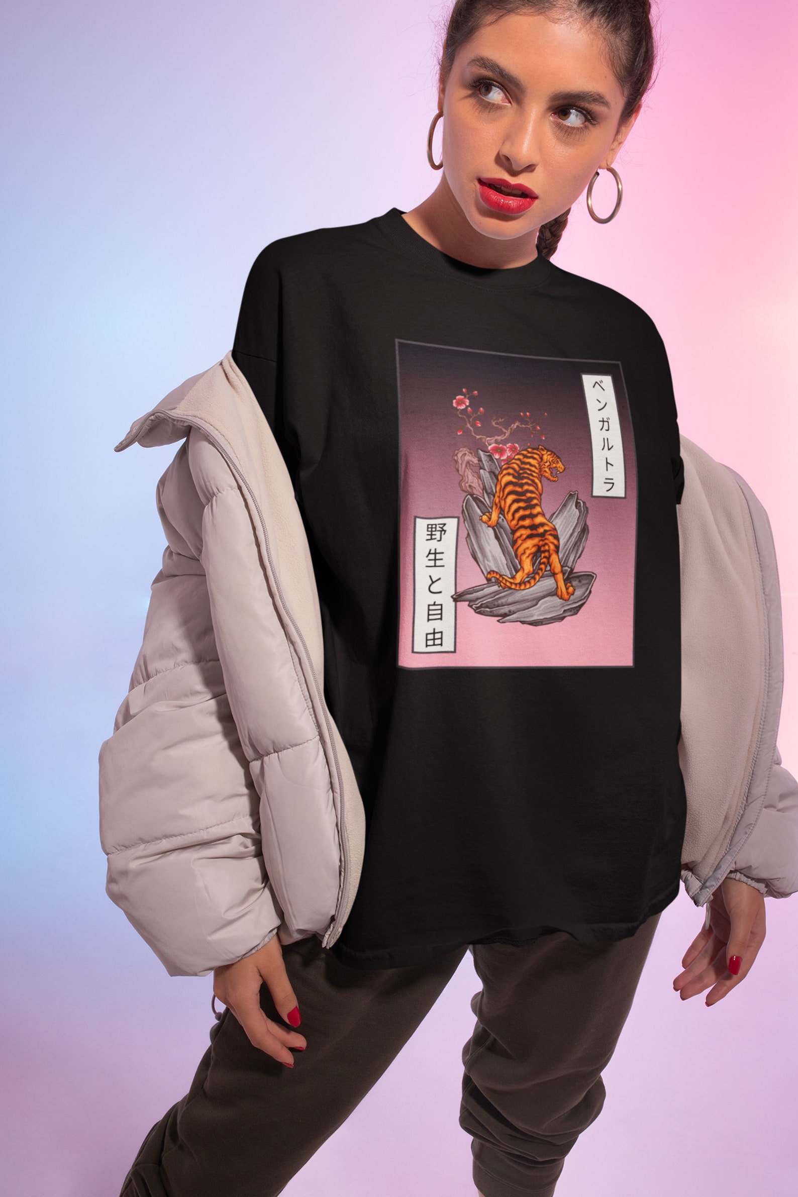 Japanese Tiger Tattoo T shirt / Irezumi Tattoo / Wabori T | Etsy