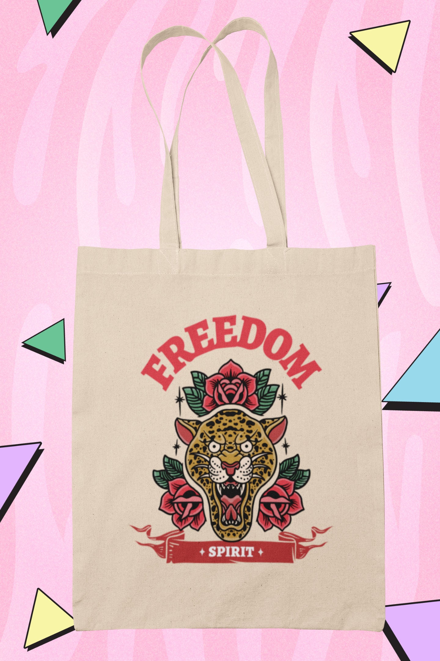 Tattoo Tote Bag Tattoo Shop Retro Tattoo Old School - Etsy