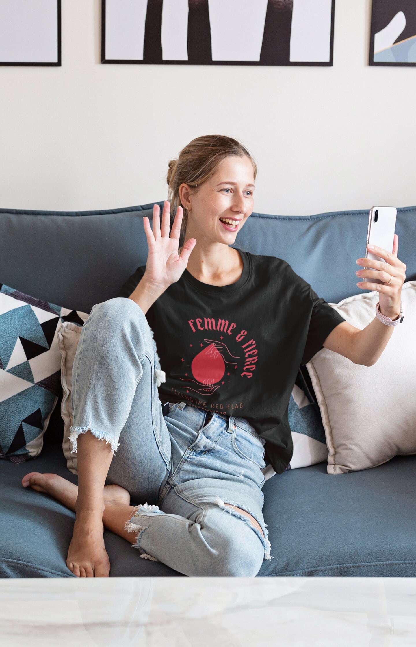 Im On My Period T Shirt / Pms / Menstruation / | Etsy