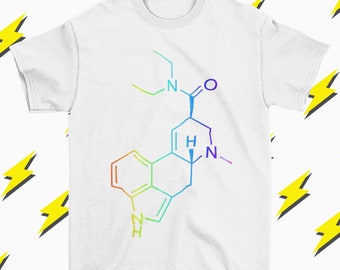 Lsd Molecule Shirt - Etsy
