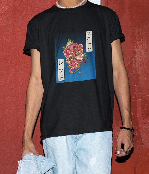 Japanese Snake Tattoo T Shirt / Irezumi Tattoo / Wabori T | Etsy