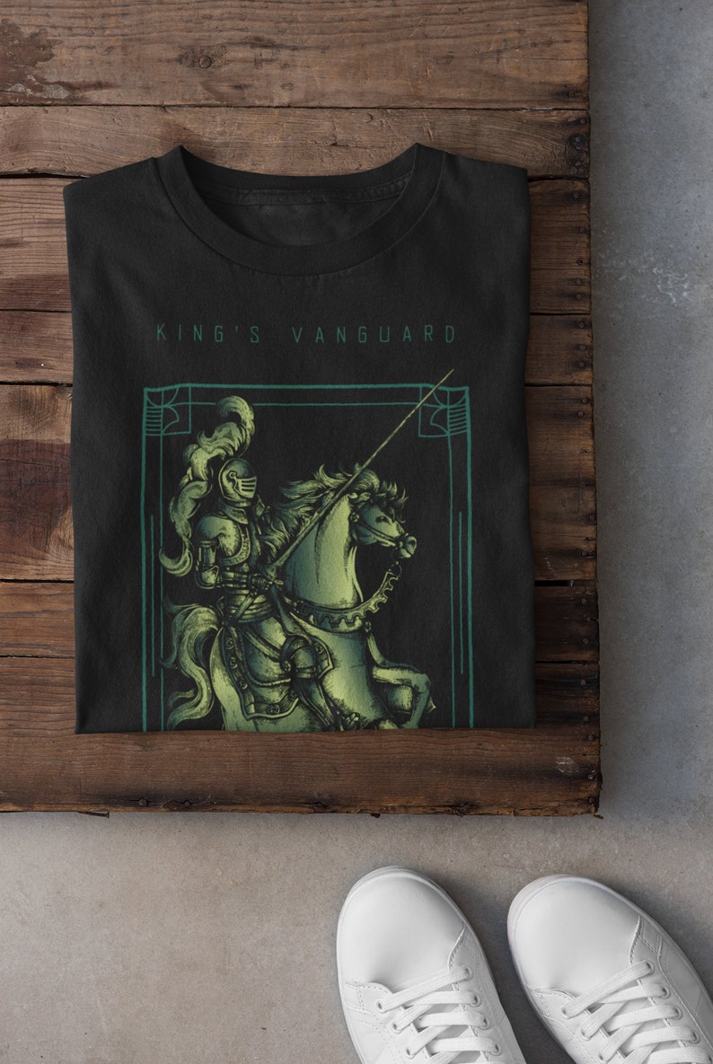 Knight Illustration T Shirt Kings Guards / Historical T Shirt | Etsy