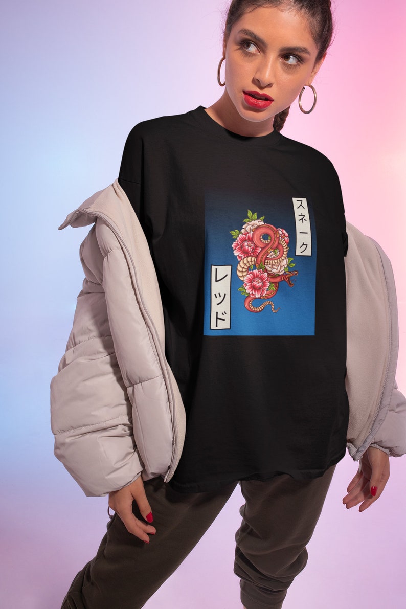 Japanese Snake Tattoo T Shirt / Irezumi Tattoo / Wabori T | Etsy