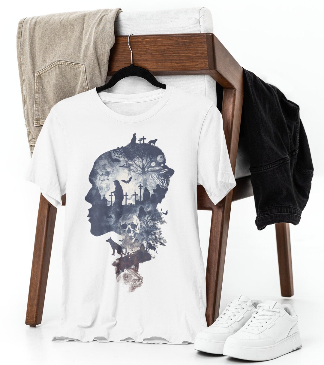 Horror T Shirt / Skull / Skeleton / Zombie / Vintage / Gothic / Art ...
