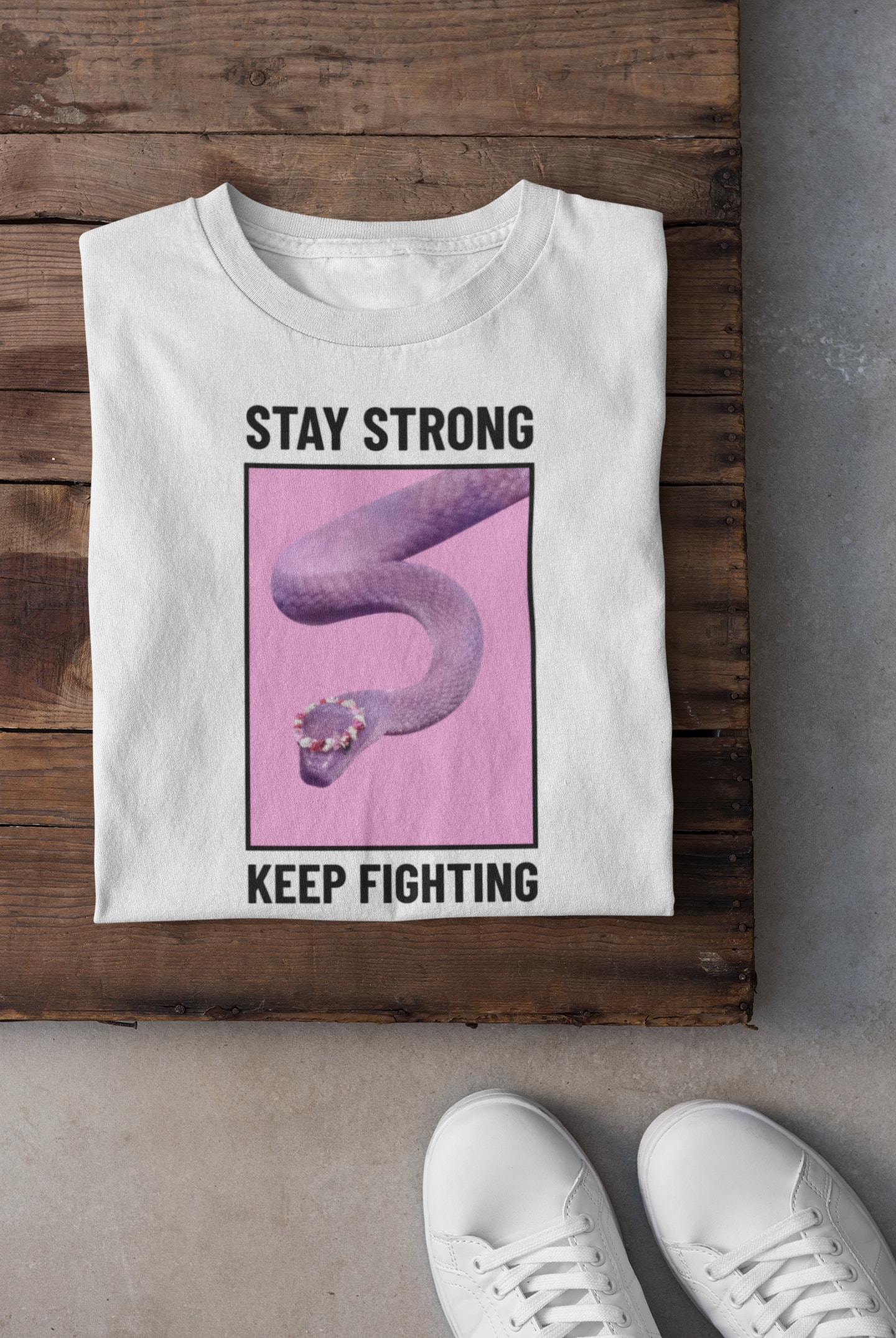 Stay Strong Keep Fighting T shirt / Motivation T shirts / Pink | Etsy