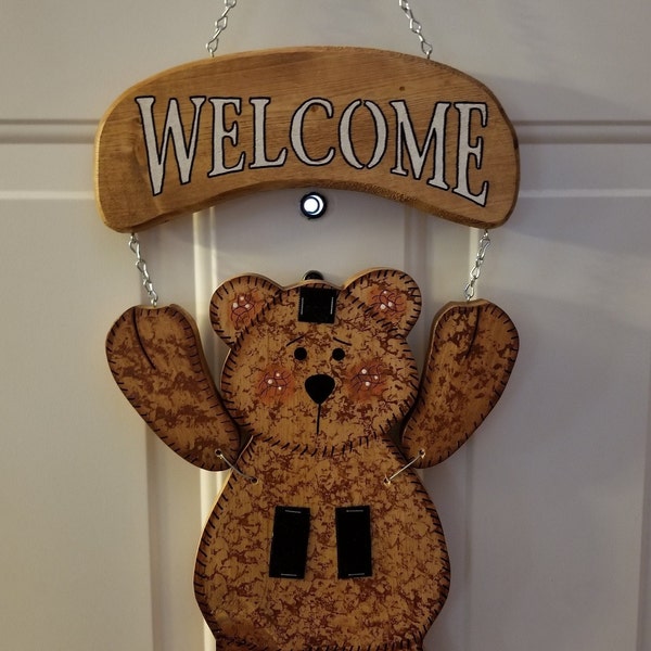 Bear Door Hanger - Etsy