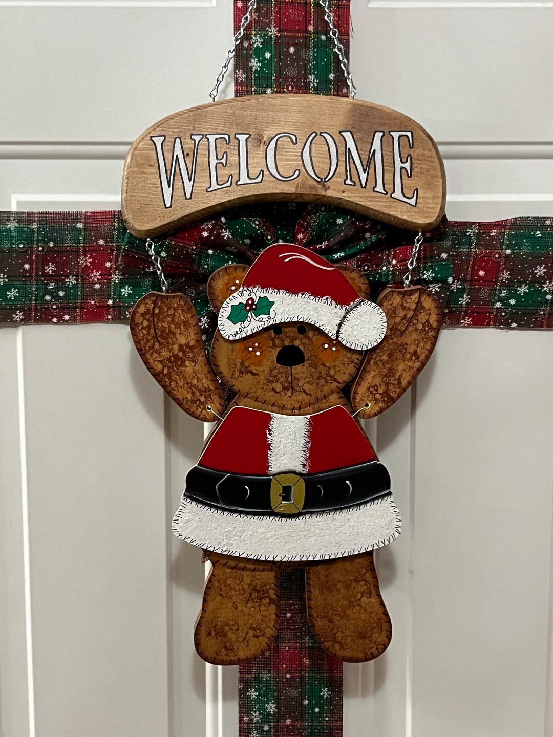 Santa, Welcome Sign Outfit, Santa, Christmas - Etsy