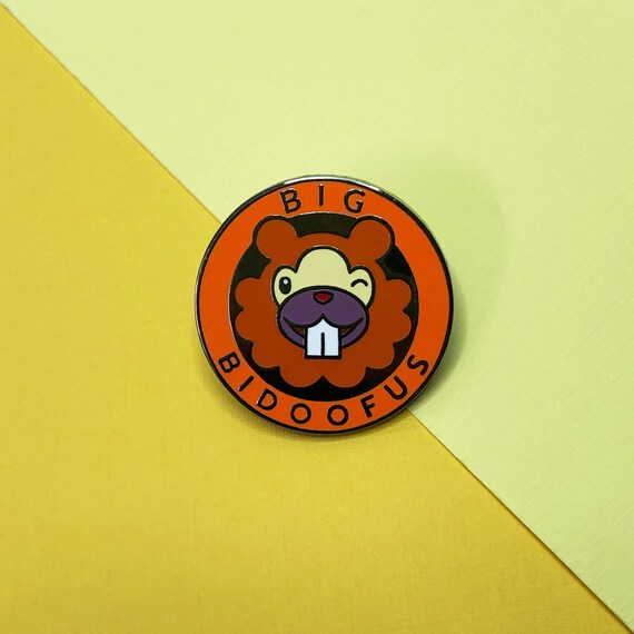 Bidoof Enamel Pin | Etsy