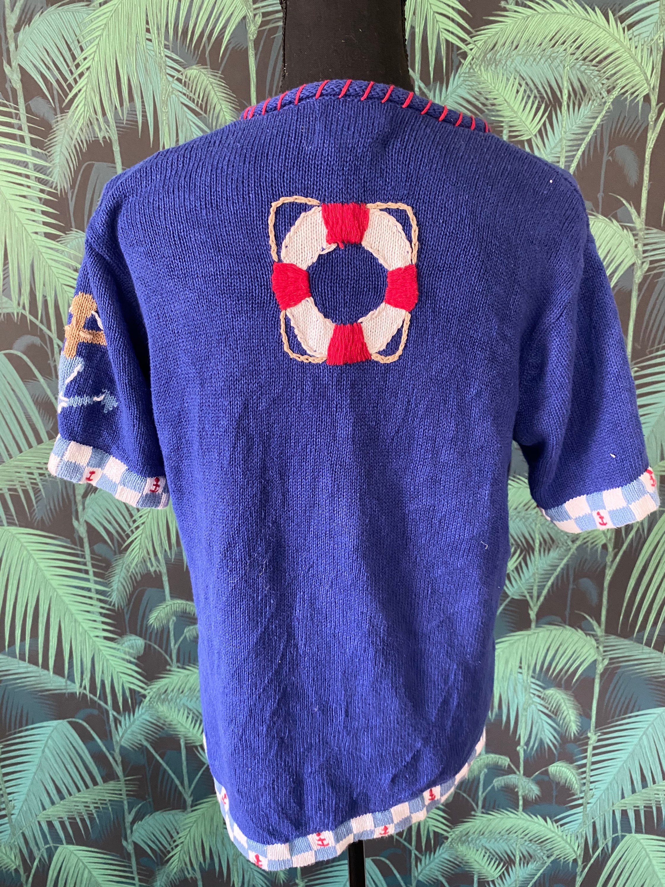 90’s Lighthouse Cardigan - Etsy