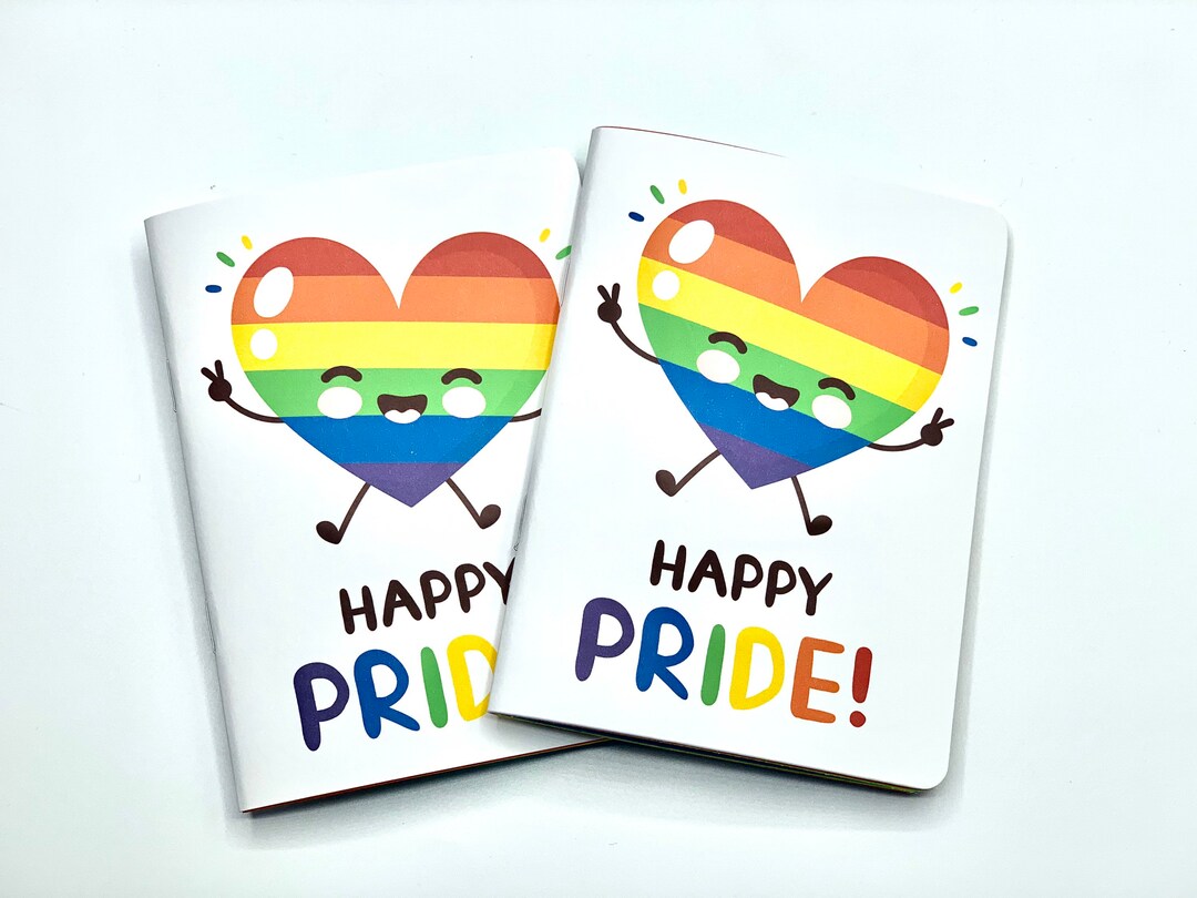 Pride Notebooks Happy Pride Notebook 2 Pack Pocket Notebooks Mini ...