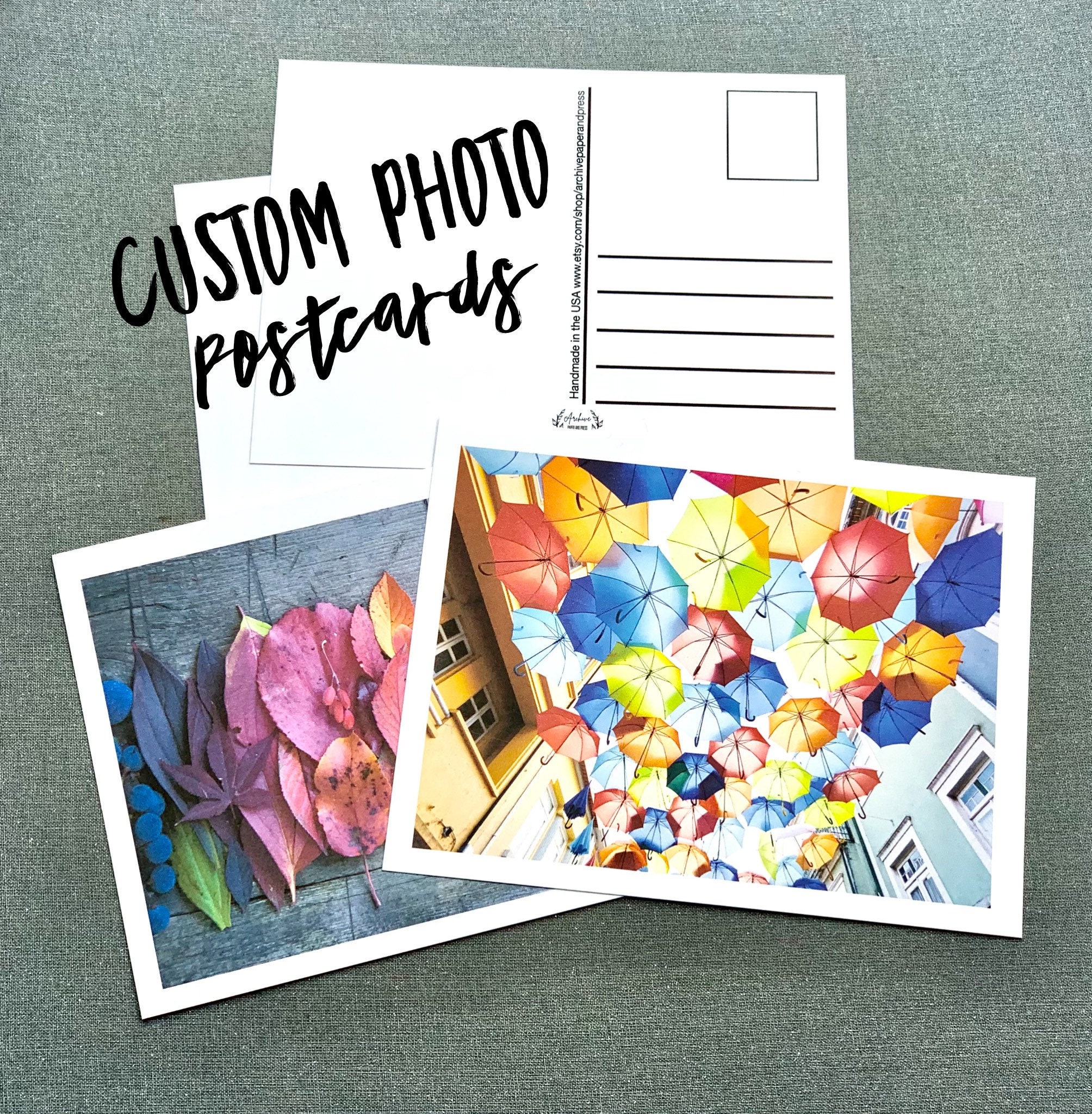 Custom Photo Postcards Perfect for Post Crossing or Sending - Etsy