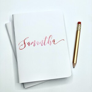 Personalized Custom Notebooks for Your Business, Events, or Wedding - Etsy